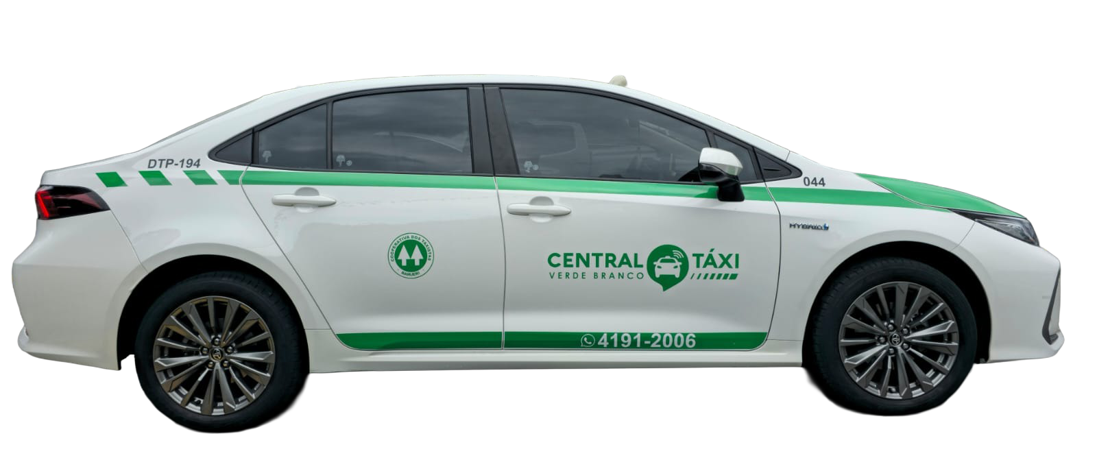 Home - Central Táxi Verde Branco